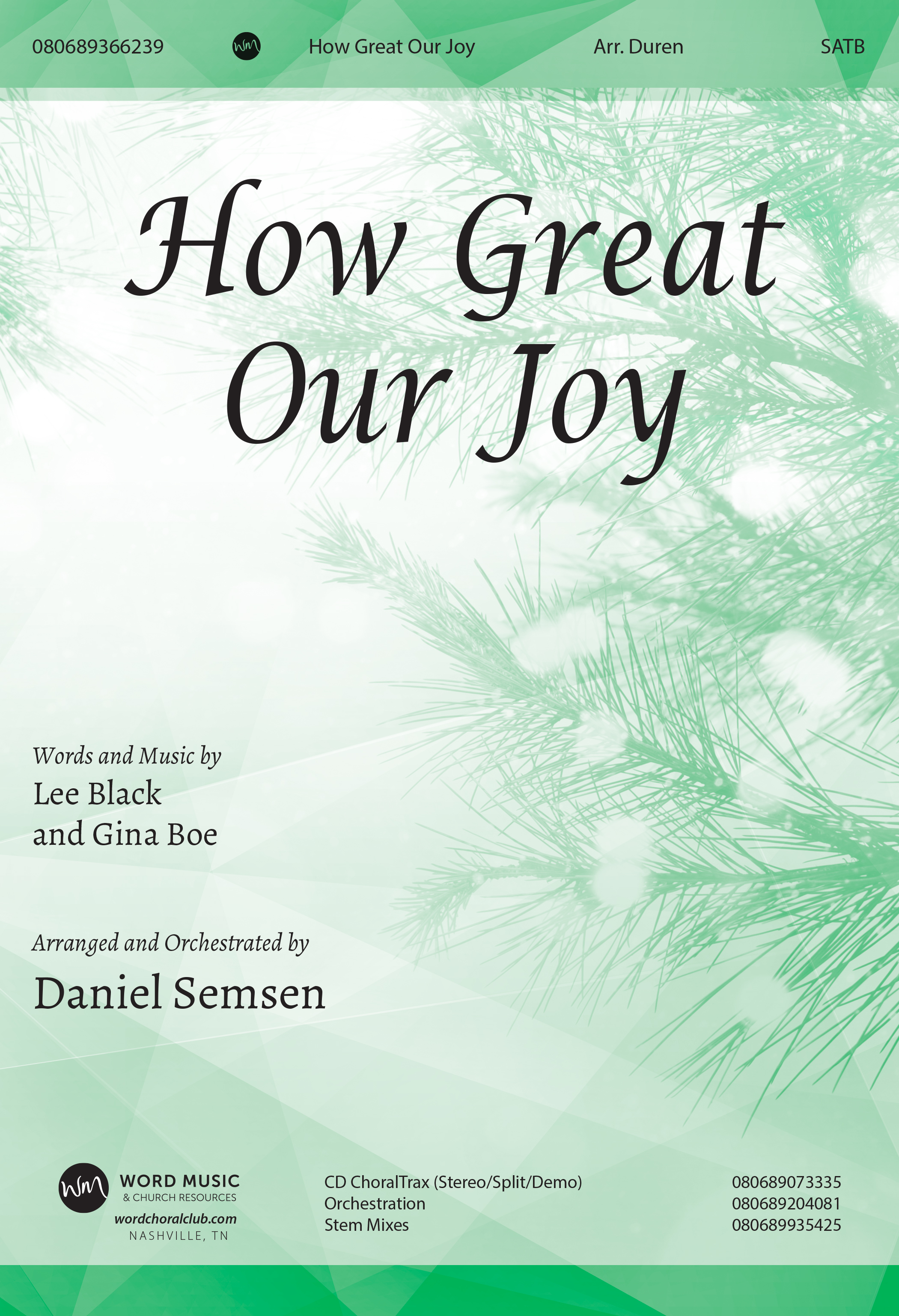 How Great Our Joy